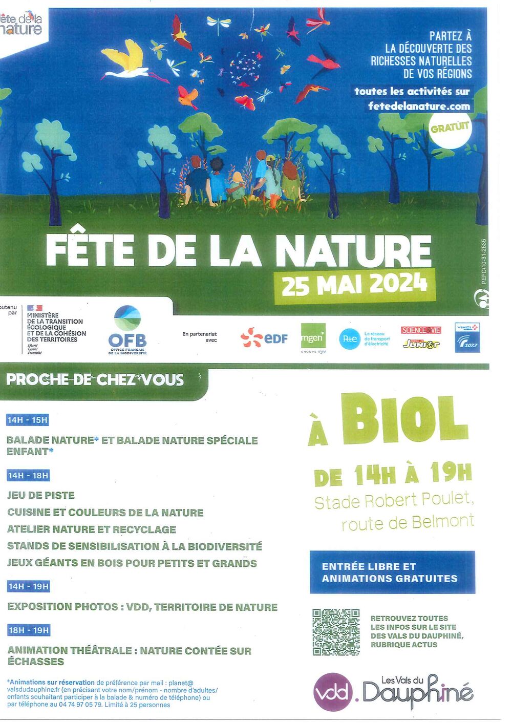 Fête de la Nature - Commune de Val-de-Virieu